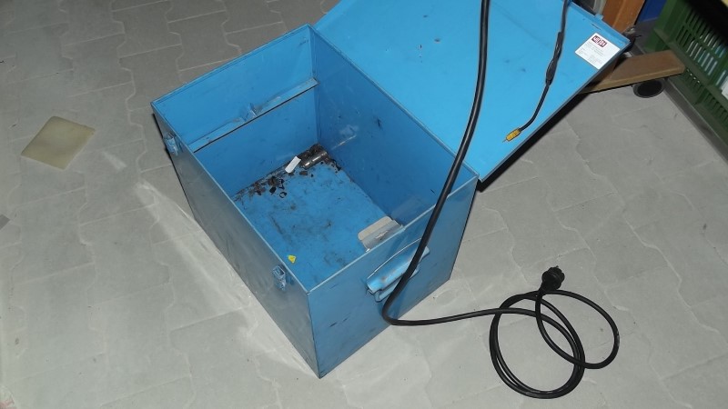 WIDOS miniplast 2 Spiegellasmachine in kist met accessoires (Kavel nr ...