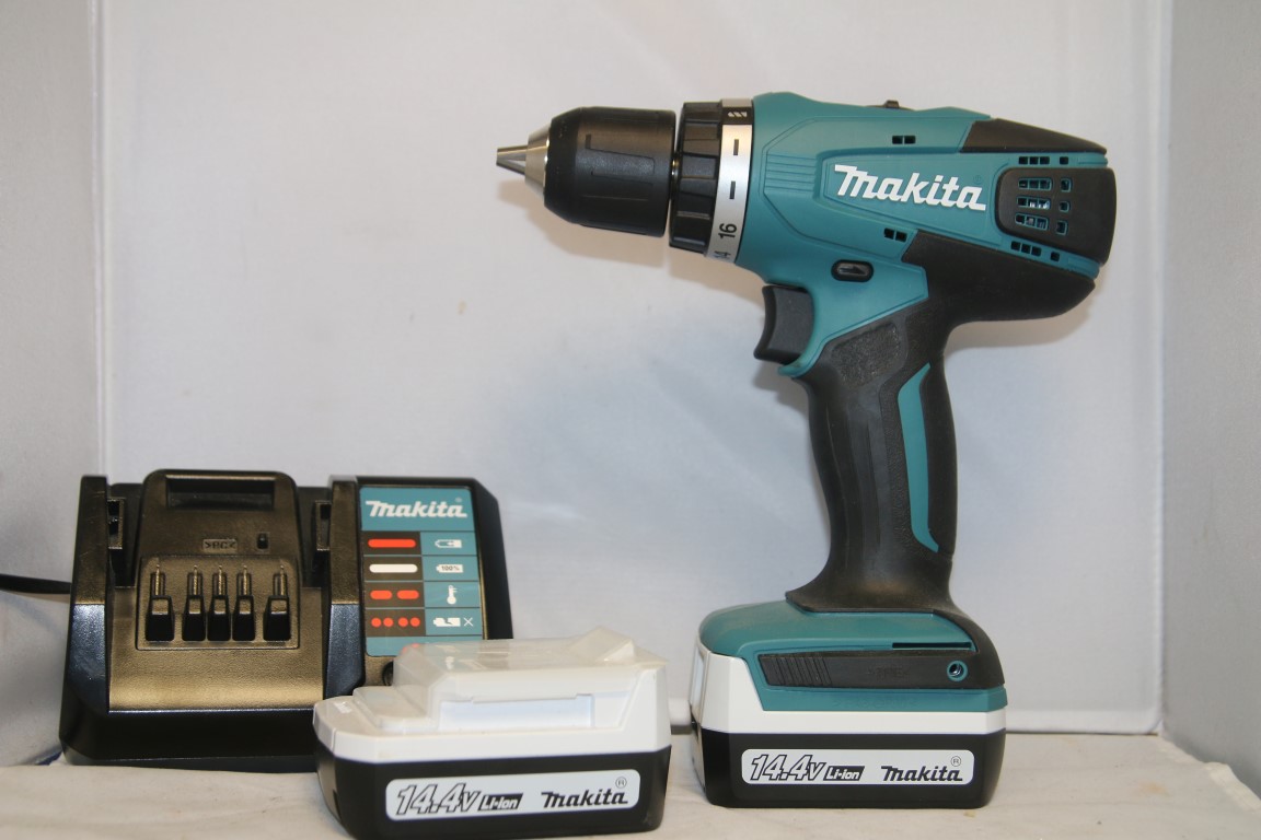 Makita DF347D Accuboormachine 14.4v Li-ion (Kavel nr: 746310, Eindtijd ...