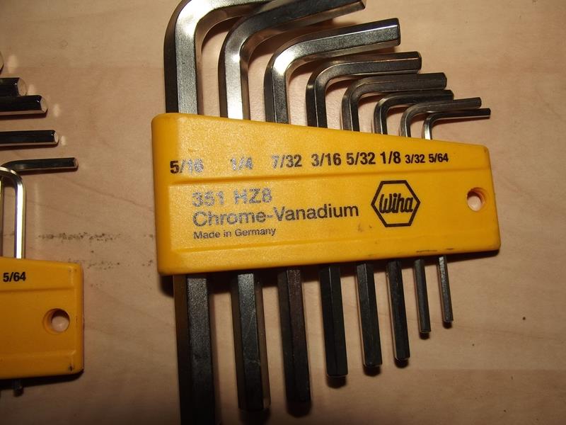 Wiha inbus sets Engelse maten (2x) (Kavel nr: 776038, Eindtijd : 19 Nov ...