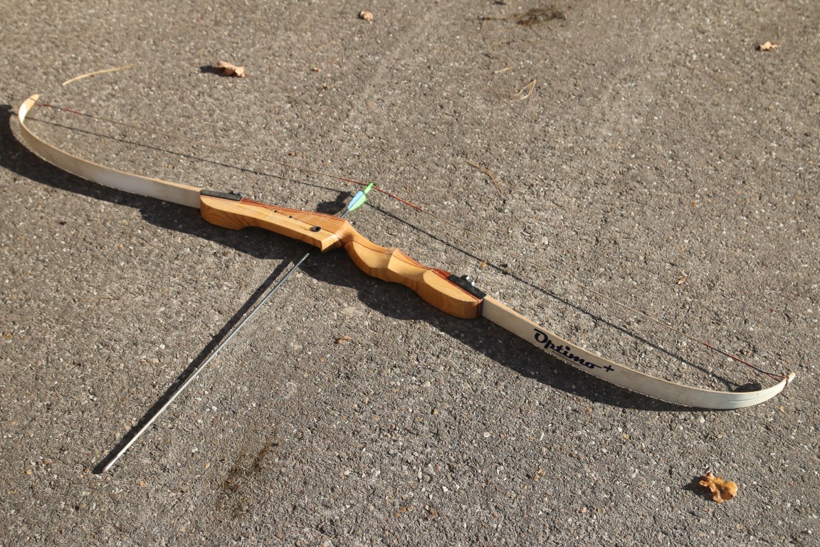 Archery Optimo Pijlen boog met pijl lengte 165 cm (Kavel nr: 778574 ...