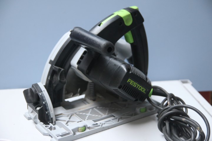 Festool TS55EBQ invalzaag (Kavel nr: 780628, Eindtijd : 09 Dec. 2018 19 ...