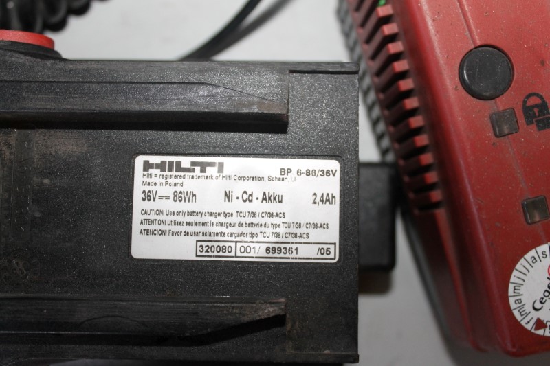 Hilti accu en div accesoires (Kavel nr: 839934, Eindtijd : 02 Sep. 2019 ...