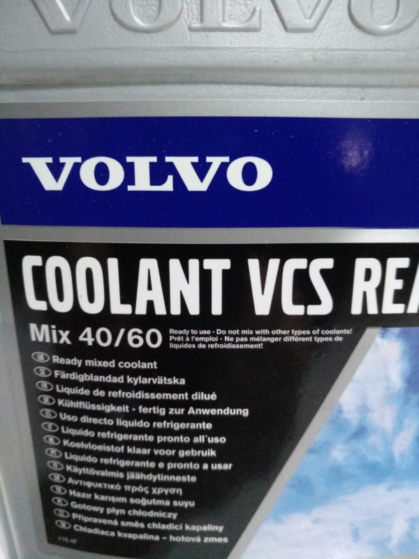 Coolant VCS Ready mixed mix 40/60 6 ltr 4 stuks vk 95 (Kavel nr: 863531 ...