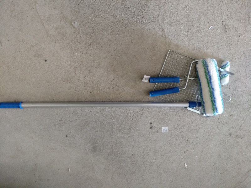 Verf set 4 deling steel 2 rollers en rek 1 stuks (Kavel nr: 869706 ...